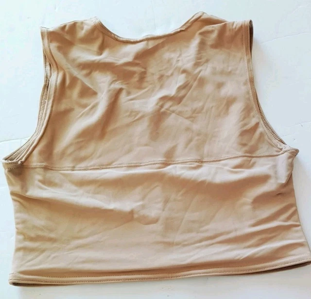 GC2B CHEST BINDER L-Women Transgender Pullover Tank Size XL Tan Tomboy ...
