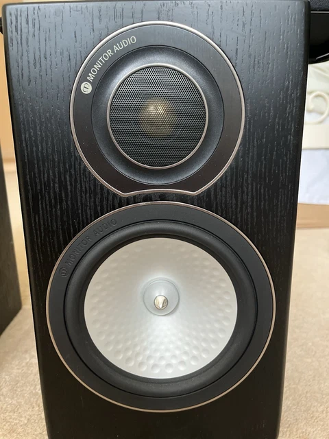 MONITOR AUDIO RX1 Silver Speakers Black Pair Excellent Condition ...