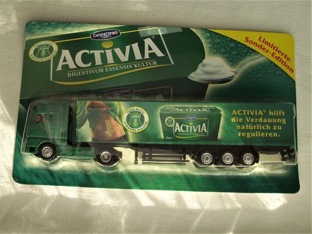 WERBETRUCKS LKW 1:87 MAN Truck "DANONE-ACTIVA" Limitiert Neu OVP EUR 1 ...
