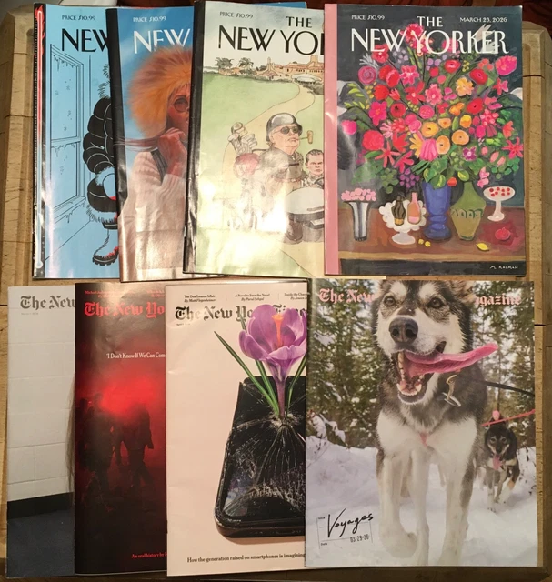 THE NEW YORK Times Magazine Lot New Yorker Style March April 2026 10 ...