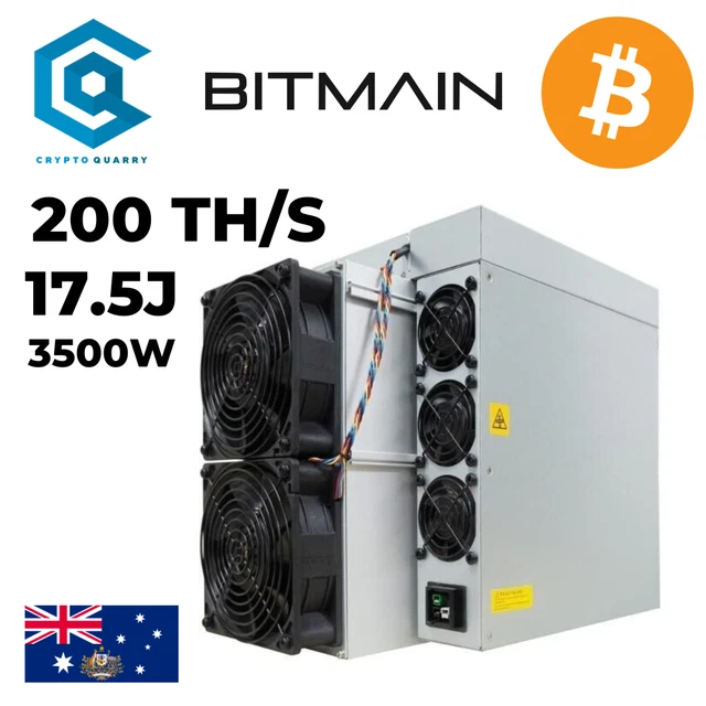 BITMAIN ANTMINER S21 200T 3500W Bitcoin ASIC Miner - AU STOCK - Ready ...