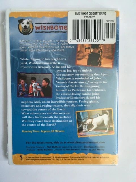 WISHBONE - HOT Diggety Dog (DVD, 2004) Brand New Sealed $56.88 ...