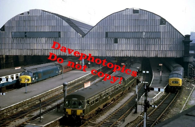 ORIGINAL 35MM Slide Diesel/Steam Train/Railway D69 to Poole -DMU to ...