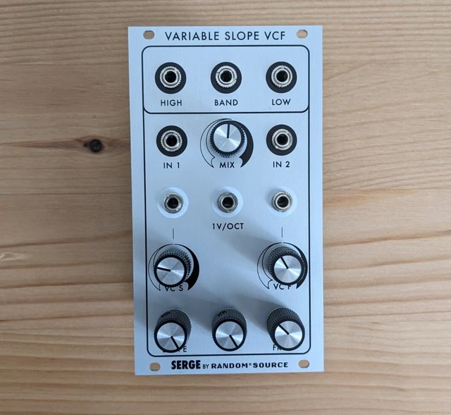 RANDOM SOURCE SERGE Eurorack Variable Slope VCF (VCFS) Module £140.00 ...