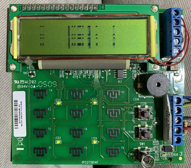 GARDTEC / RISCO LCD Screen Keypad Repairs £29.95 - PicClick UK