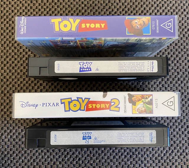 TOY STORY 1 & 2 VHS $16.90 - PicClick AU
