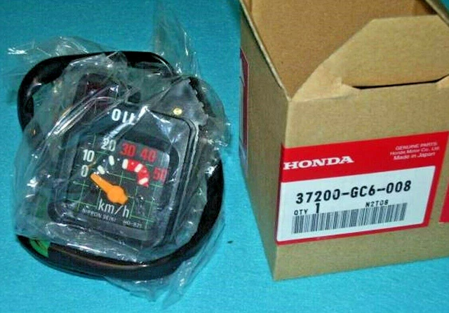NOS ! RARE HONDA #37200-GC6-008 Vitessemètre NCZ50 MOTOCOMPO 1981 (B ...