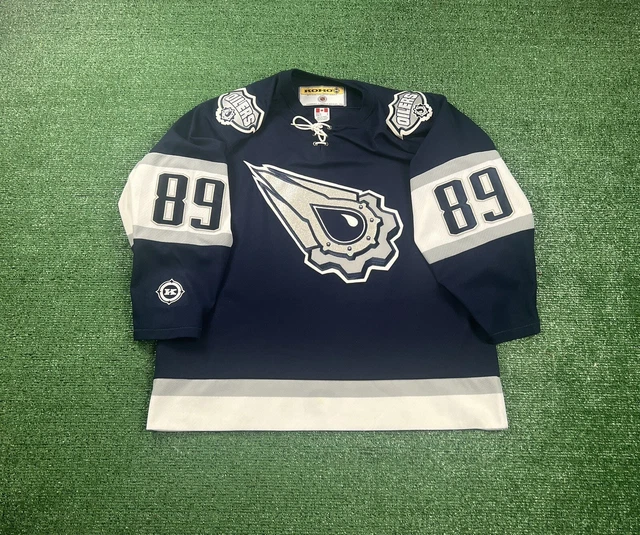 KOHO EDMONTON OILERS Mike Comrie Hockey Jersey McFarlane Size Large ...