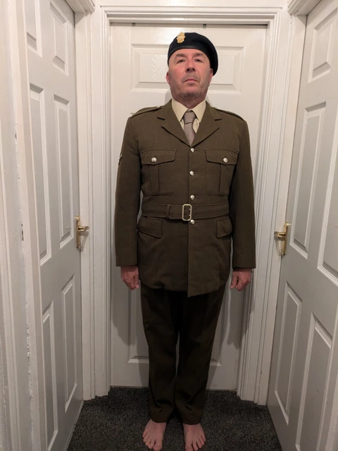 BRITISH ARMY ISSUE No2 DRESS UNIFORM Royal Signals Sergeant, Jacket and ...