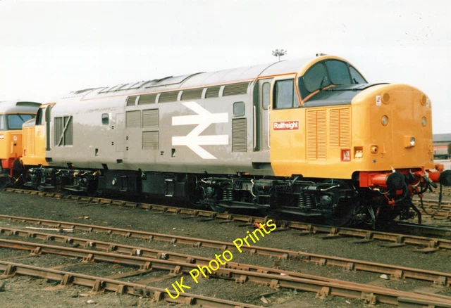 RAILWAY PHOTO 6X4 Class 37 37507 ex works Crewe c1986 £2.00 - PicClick UK