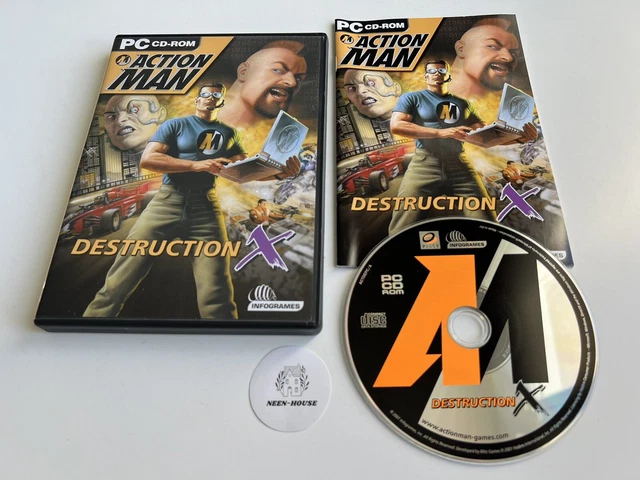 ACTION MAN DESTRUCTION X - Jeu PC - FR - Avec Notice - Infogrames EUR 9,90 - PicClick FR