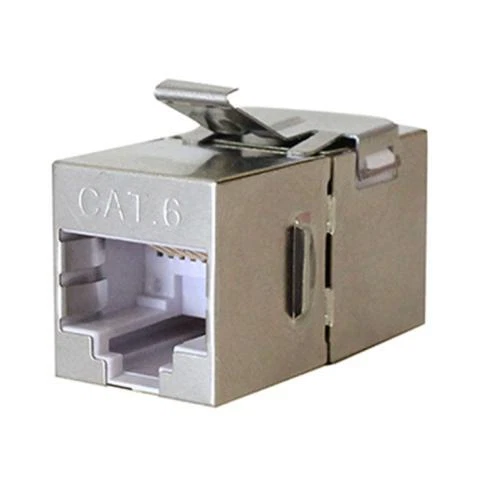 CAT6-S-RJ45 SHIELDED RJ45 Joiner Cat6 Coupler Keystone Compatible [CAT6 ...