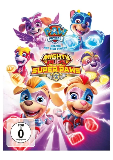 PAW PATROL MIGHTY Pups Super Paws DVD Film Enfants 0+ Super-héros EUR 5 ...
