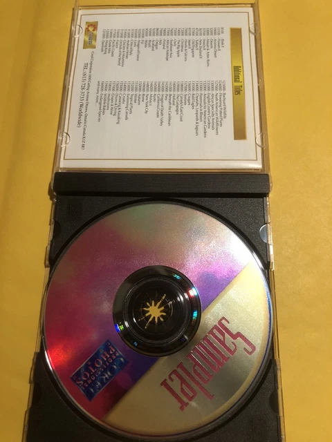 COREL PROFESSIONAL PHOTOS Cd-rom Sampler Limited Edition PC - Pre-owned ...