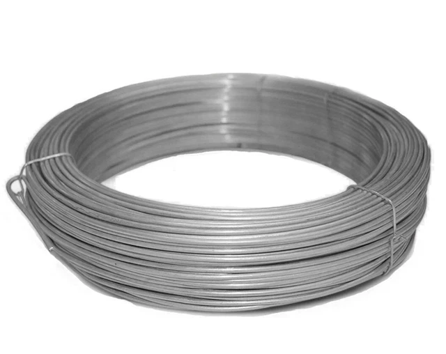 GALVANISED STEEL TENSION Wire Straining Line Wire Netting Fencing - 25m ...