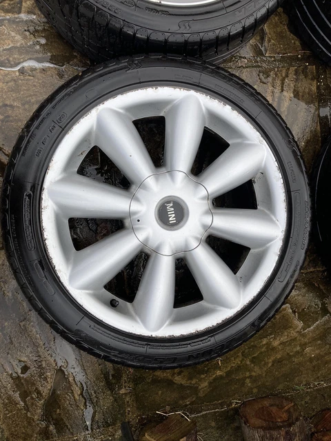 18& GENUINE TURBO Fan 126 Alloy Wheel and Tyre for MINI R60 R61 ...