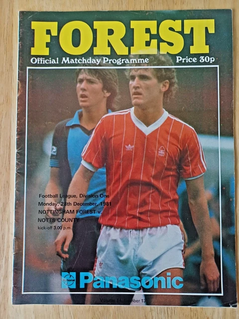 Notts County V Forest FOR SALE! - PicClick UK
