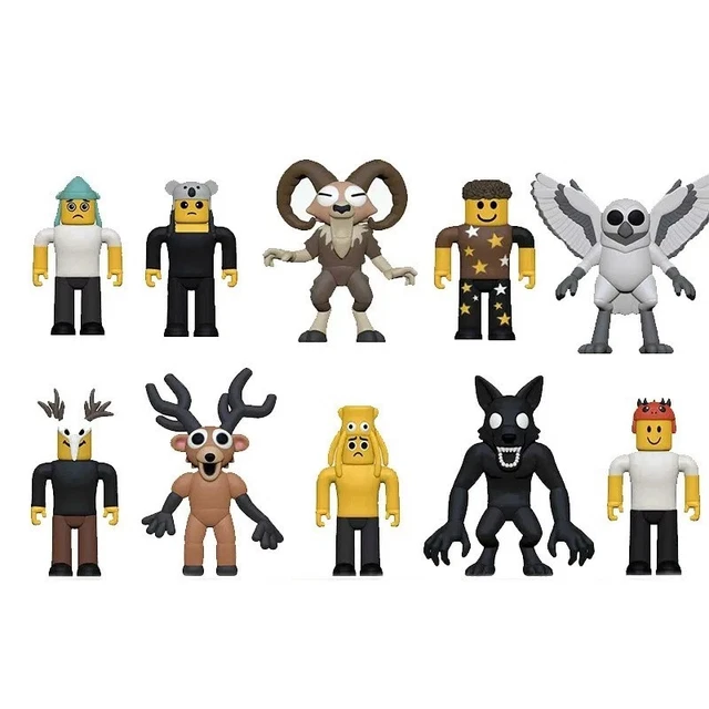 99 NIGHTS IN The Forest Halloween Roblox Minifigure Horror toy Action ...