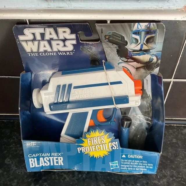 HASBRO STAR WARS Clone Wars Captain Rex Blaster 2006 £9.04 - PicClick UK