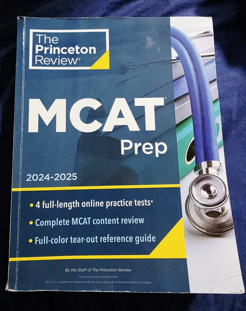THE PRINCETON REVIEW MCAT Prep 2024-2025 £50.18 - PicClick UK