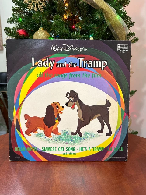 WALT DISNEY'S LADY And The Tramp - Disneyland - 3103 vinyle disque ...