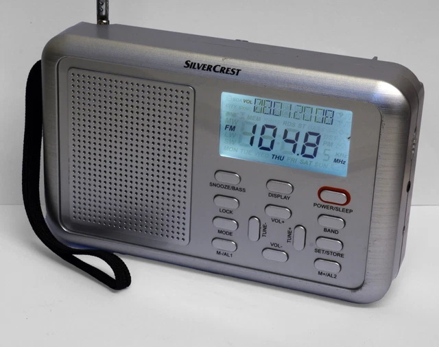 SILVERCREST WORLD RECEIVER Radio (SW / FM / AM / LW) Model: SWDR 500 C1 ...