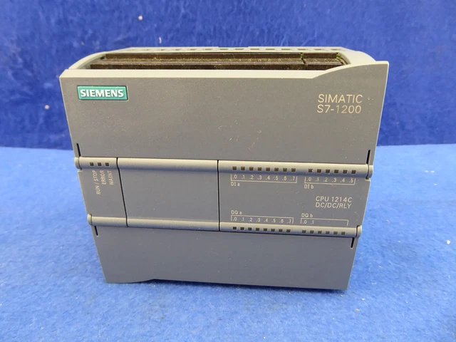 SIEMENS SIMATIC S7-1200 CPU 1214C, 6AV6 675-5XF00-0AX0, 6AV6675-5XF00 ...