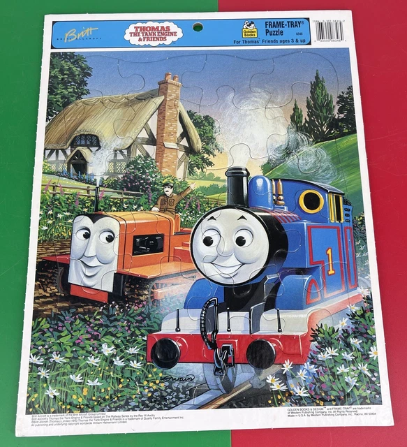 THOMAS THE TANK Engine & Friends Frame Tray Puzzle - Vintage Puzzle L/N ...