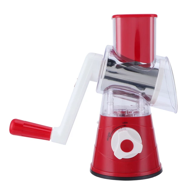HAND CRANK VEGETABLE Slicer Food Chopper Grater Shredder For Kitchen ...
