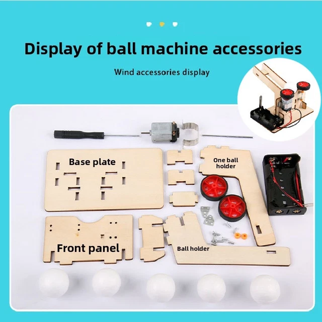 SCIENCE EXPERIMENT DIY Launch Device With Electric Function For Kids ...