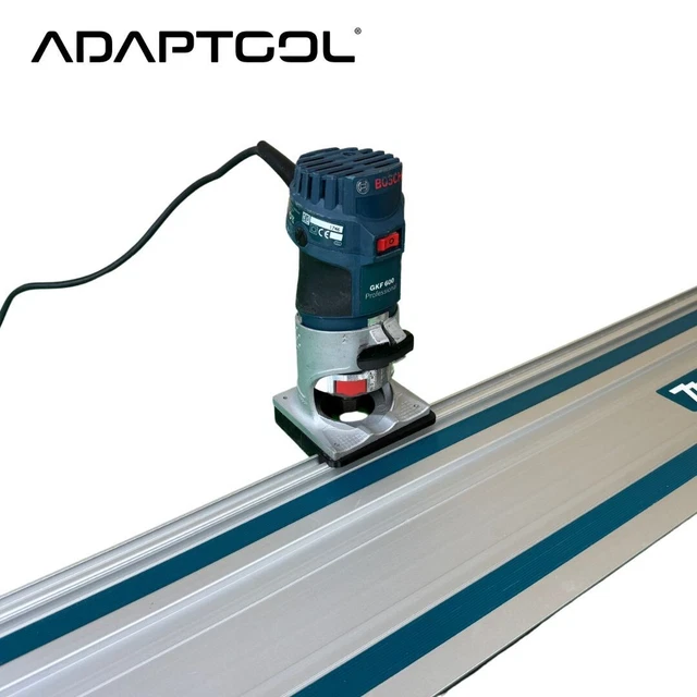 BOSCH GKF-600 ROUTER Guide Rail Adaptor to Bosch/Maffell Plunge Saw ...