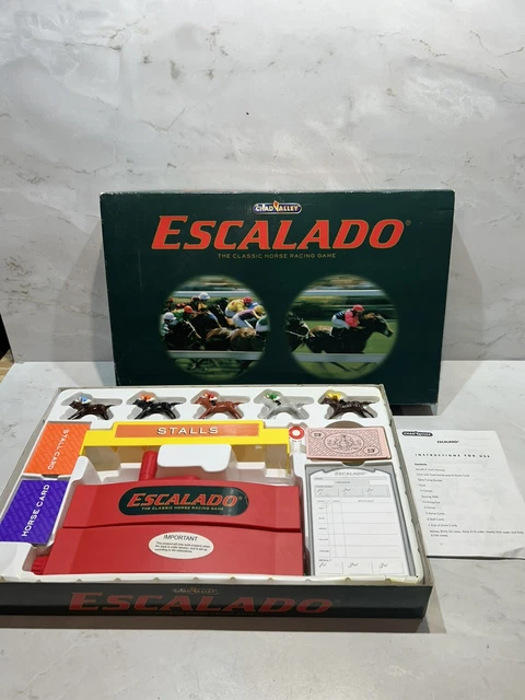 CHAD VALLEY ESCALADO Classic Horse Racing Game - 1997 In Original Box ...