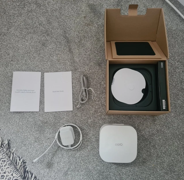 AMAZON EERO PRO 6 Tri-band Mesh Wi-Fi Router - Model K010001. TalkTalk ...