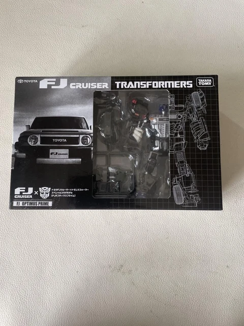 TAKARA TOMY TOYOTA FJ Cruiser x Transformers FJ Optimus Prime Figura ...