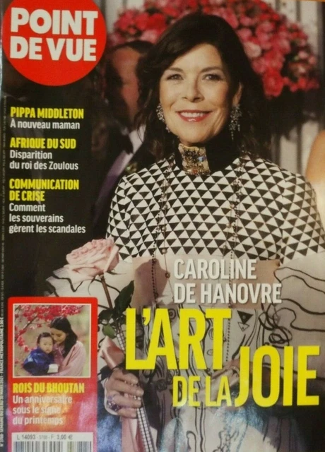 POINT DE VUE 3788 (2021) Caroline Hanovre MONACO - William Kate ESPAGNE ...