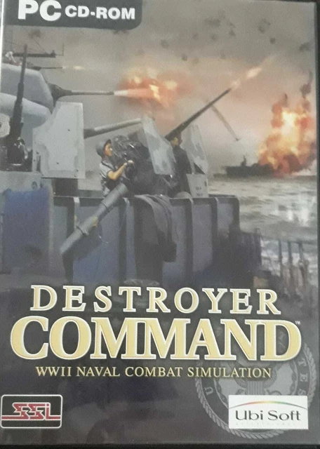 DESTROYER COMMAND ZWEITER Weltkrieg Marinekampf Simulation PC CD ROM ...