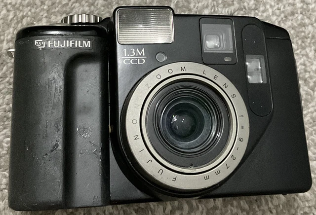 RARE FUJIFILM FUJIX DS-300 1.3MP CCD Camera W/Fuji non zoom lens f 9-2 ...