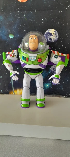 TOY STORY BUZZ Lightyear Power Up Edition Talking Action Figure Light ...
