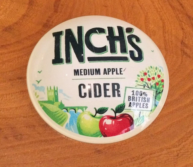 INCH’S MEDIUM APPLE Cider Round Fisheye Badge, Beer Pump, Font, Bar ...
