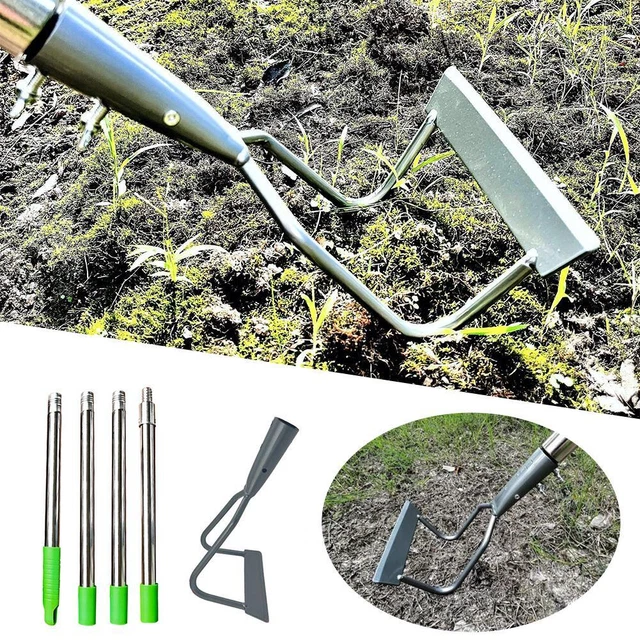 GARDEN HOE, DETACHABLE Long Handle Hoe Garden Tool, Shovels for Digging ...