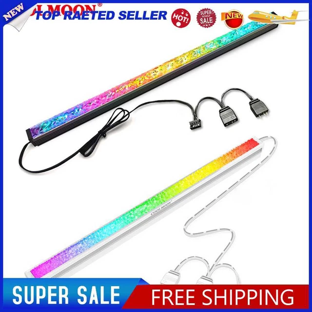 ARGB STRIP LIGHT 5V 3Pin/Small 4Pin Diamond Magnetic Lamp for PC Case ...