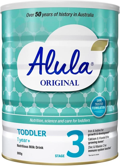 ALULA ORIGINAL STAGE 3 Toddler Milk Drink, 1YEAR+, 900G $34.10 ...