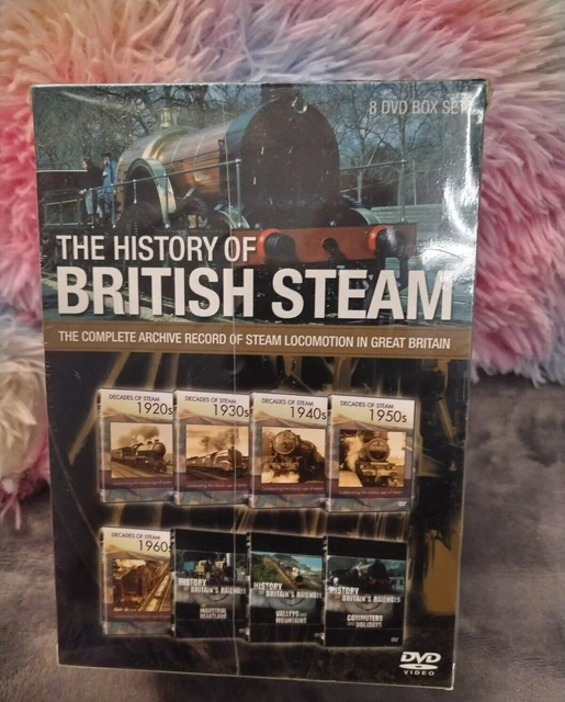 THE HISTORY OF British Steam 8 DVD Box Set Steam Locomotion in Britain ...