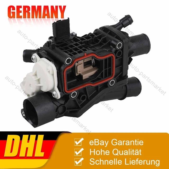 9849443980 FÜR CITROEN Peugeot Thermostatgehäuse & Sensor 2.0 BlueHDi ...