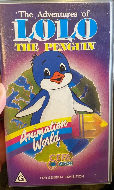 THE ADVENTURES OF Lolo The Penguin VHS VIDEO TAPE (kids cartoon ...