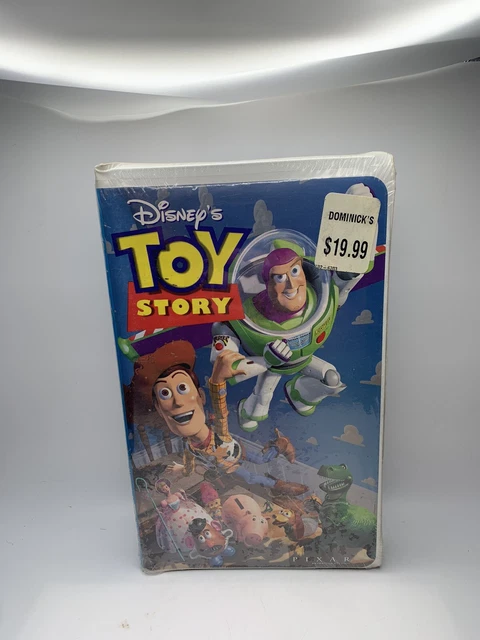TOY STORY WALT Disney Pixar Factory Sealed Animated/Family VHS 1996 ...