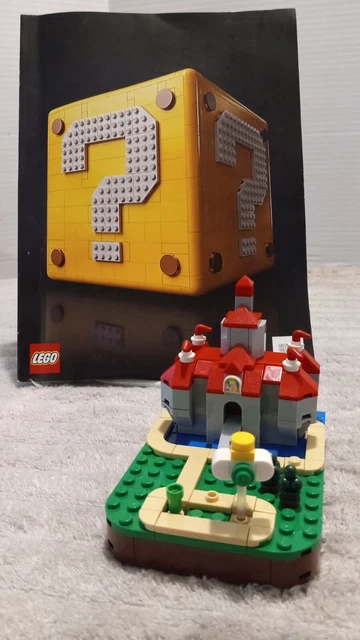 LEGO #71395 ~SUPER Mario 64 Question Mark Block ~ PRINCESS PEACH CASTLE ...