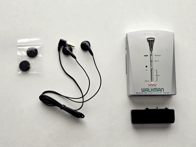 RARE VINTAGE SONY Walkman WM-WE1 Personal Cassette Tape Player Made in ...