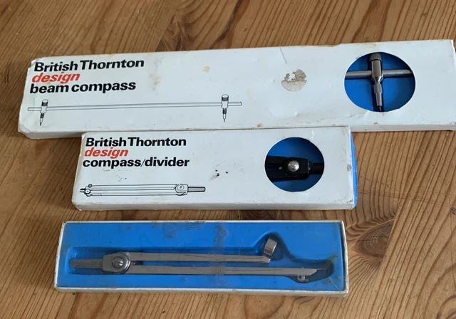 BRITISH THORNTON DESIGN Compasses for Technical Dawing & Design £28.80 ...