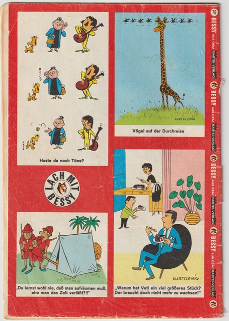 BESSY #76 ...aber Manitu ist gerecht!, Bastei 1967 | COMIC | WESTERN ...